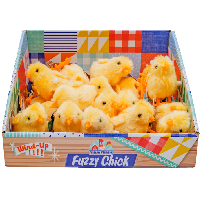 Farm Fresh Fuzzy Chick Wind Up – Toysmith